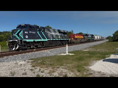 FEC TRAIN 206 @ 4:03pm 6-18-25