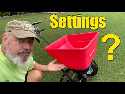 Lawn Spreader Settings -Tips on Lawn Spreaders