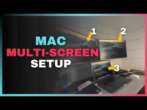 How to Set Up Dual Monitors on Mac [My Set Up]