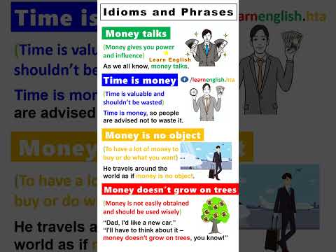 Learn Idioms and Phrases: English Idioms meanings and examples
