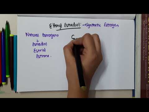 ethinyl estradiol mp4 || Pharmacology