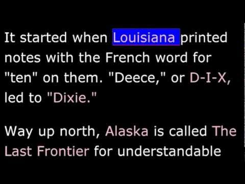 State Nicknames - Part 1 - VOA Special English program WORDS AND THEIR STORIES