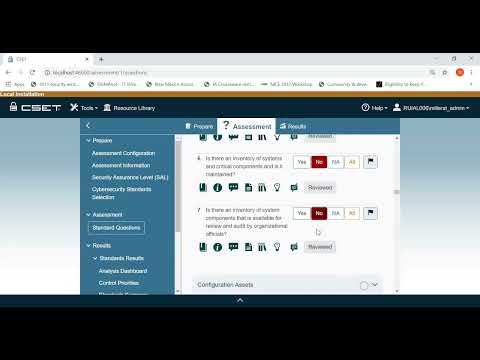 Using the CSET Tool