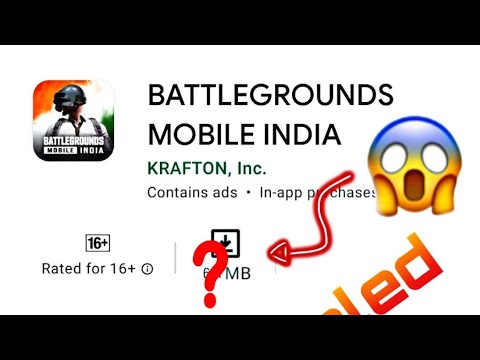 Battlegrounds Mobile Indian Size Revealed 😱🤫🤫#bgmi