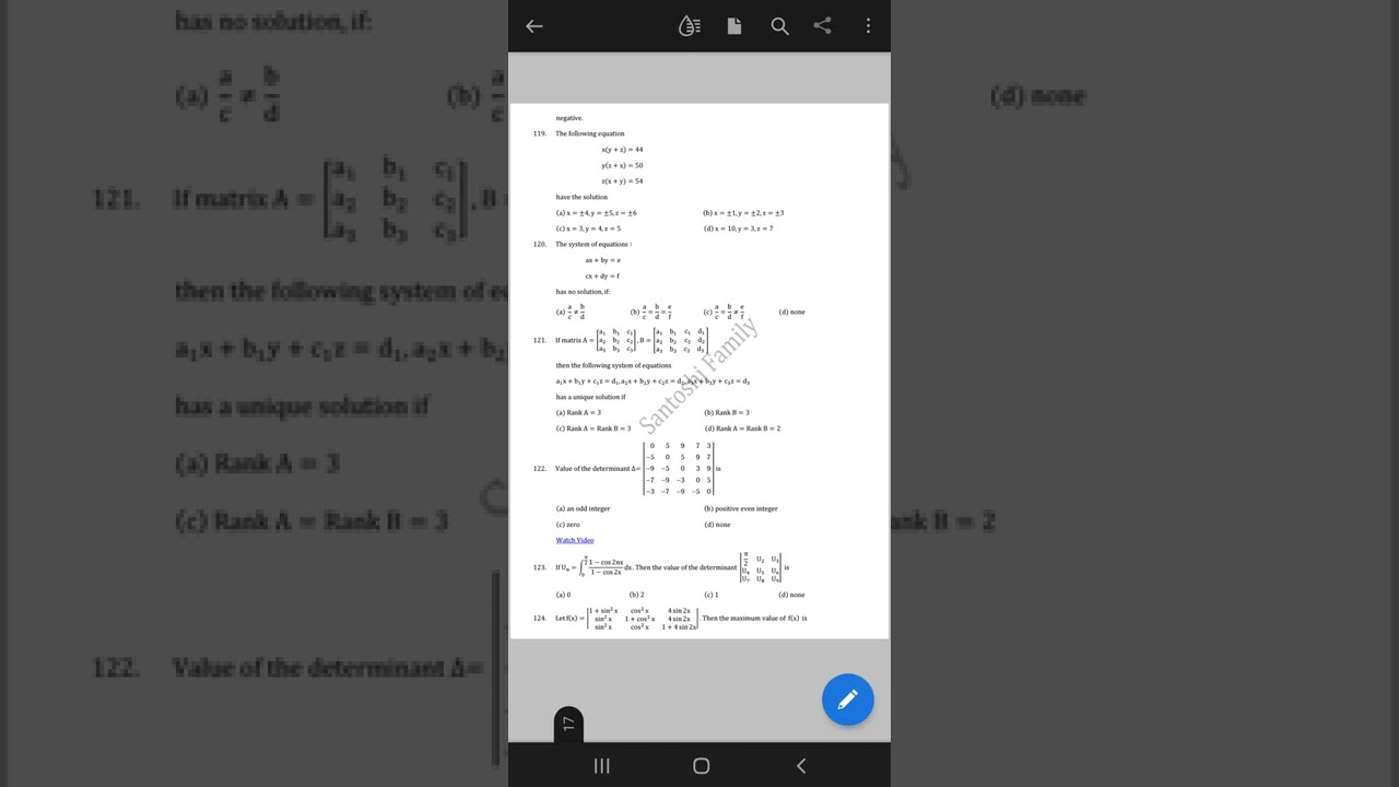 download linear algebra practice problems 1000 mcq pdf from description