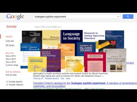 Find scholarly articles with Google Scholar