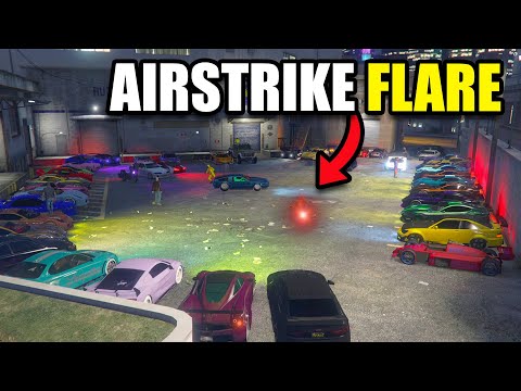 CRASHING THE BIGGEST CAR MEET ONLINE! | GTA 5 THUG LIFE #547
