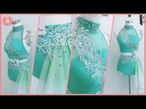 Custom Tailored Lyrical Contemporary Dance Costume | Free Movement Dancewear