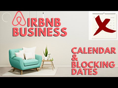 AirBnBusiness | Calendar availability & blocking dates