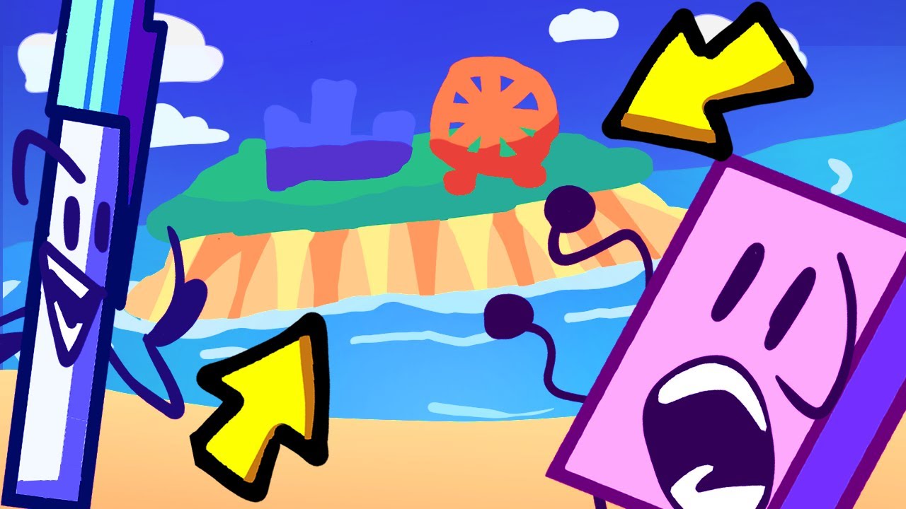 PEN ISLAND! - BFDI Reanimated!