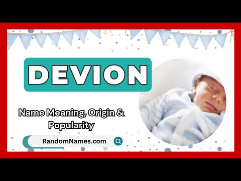 Devion - Baby Boy Name Meaning, Origin & Popularity - RandomNames.com