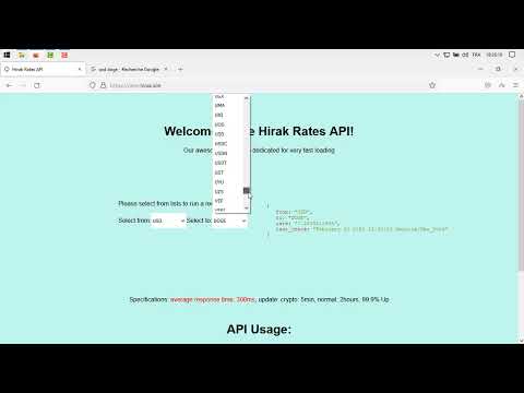 Free Currency Exchange Rates API (unlimited requests)