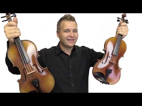 Fiddlerman Artist vs Fiddlerman Concert Violins