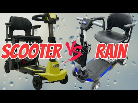 Scooter vs Rain...who wins?