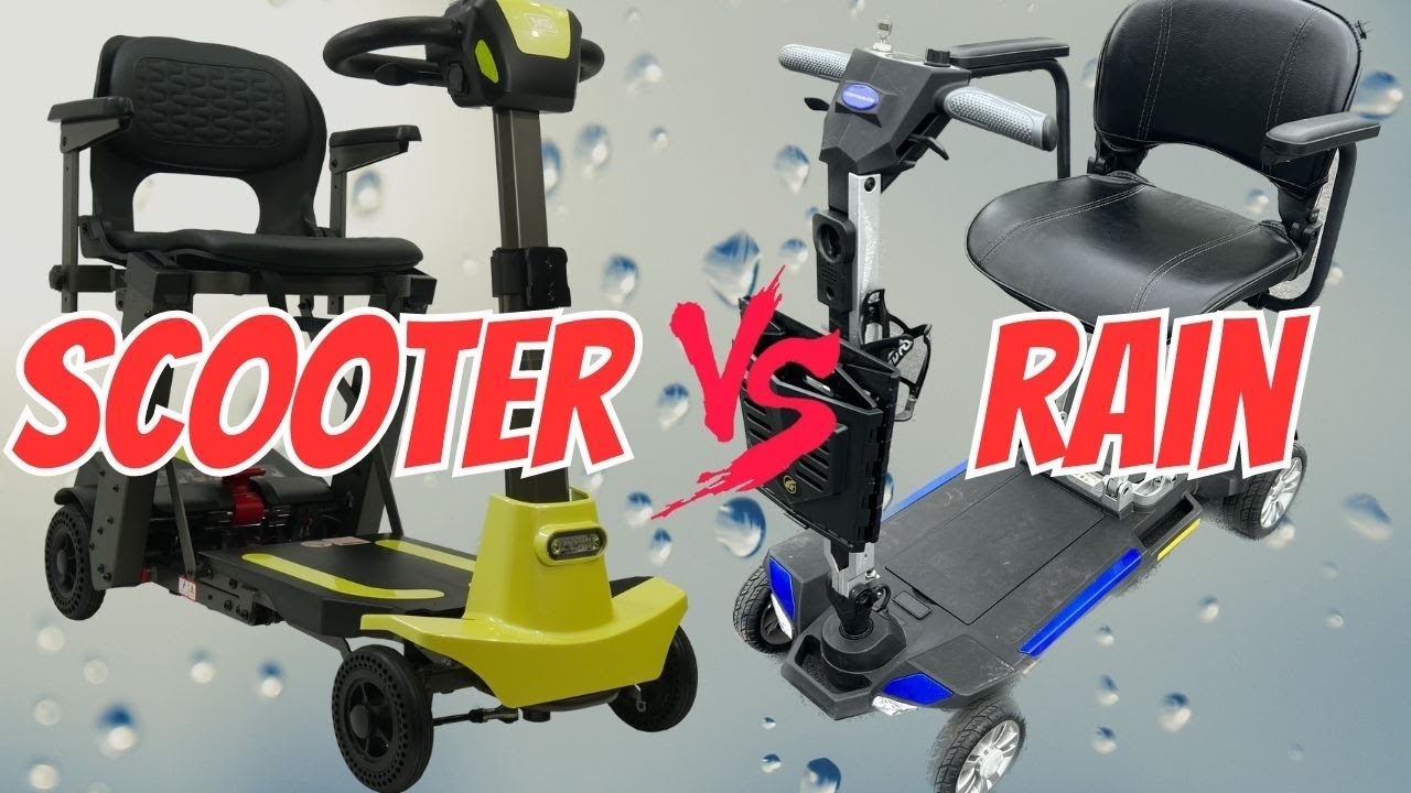 Scooter vs Rain...who wins?