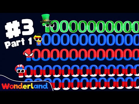 Wonderland: BIG NUMBERS from Decillion to Novemdecillion | Part 1