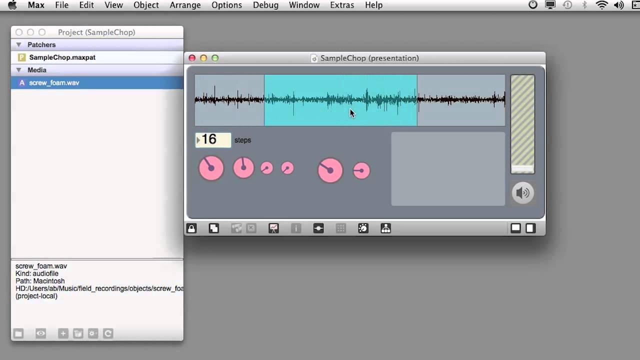 Max 6 Feature: Projects