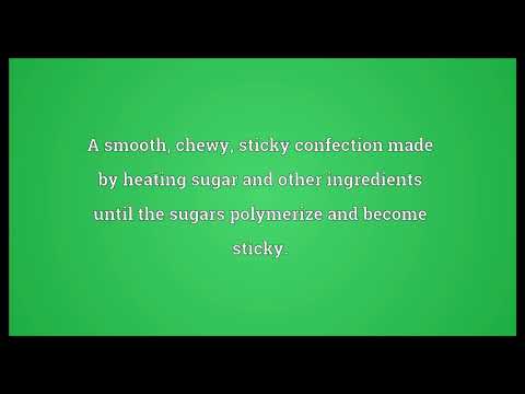 Caramel Meaning