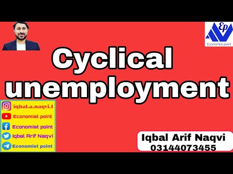 Cyclical Unemployment @EconomistPoint
