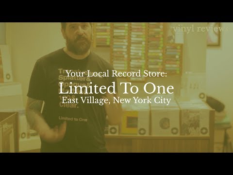 Your Local Record Store: Limited to One in New York City