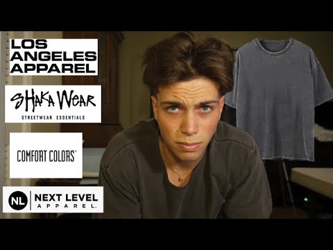 BEST AFFORDABLE VINTAGE T SHIRT BLANKS 2022 / BOXY + WASHED