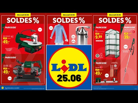 LIDL SALES catalog from June 25, 2025 ✅ PARKSIDE DIY arrivals 🛠 SILVERCREST promo 🔥