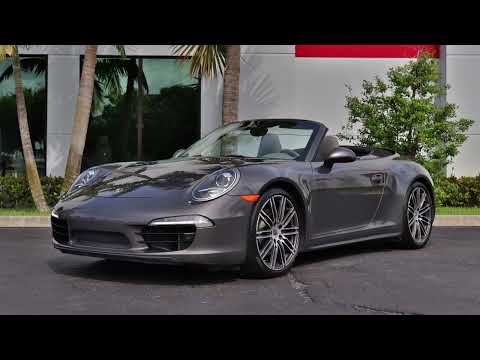 2016 Porsche 911 4S Cabriolet MANUAL TRANSMISSION FOR SALE