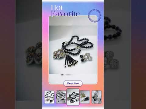 Retired Heidi Daus ENDLESS POSSIBILITIES Convertible Tassel Necklace - 2 Bracelets - Charm - Earr...