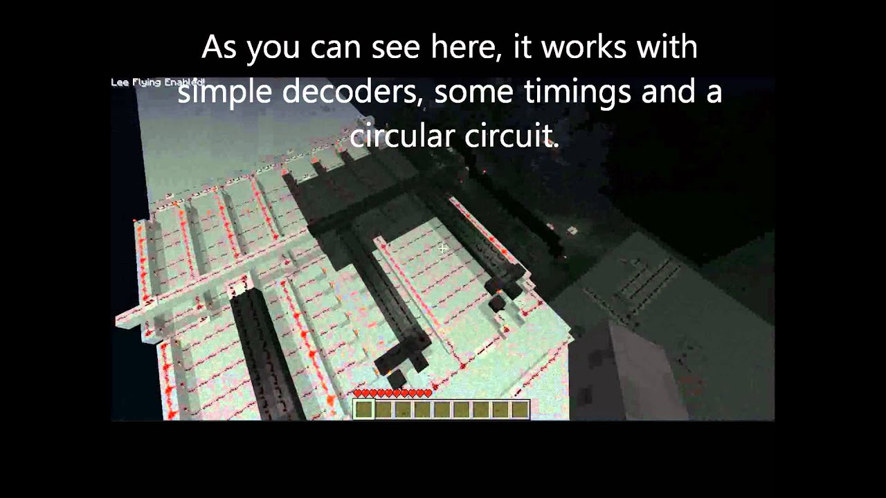 60 Second Redstone Timer - Minecraft