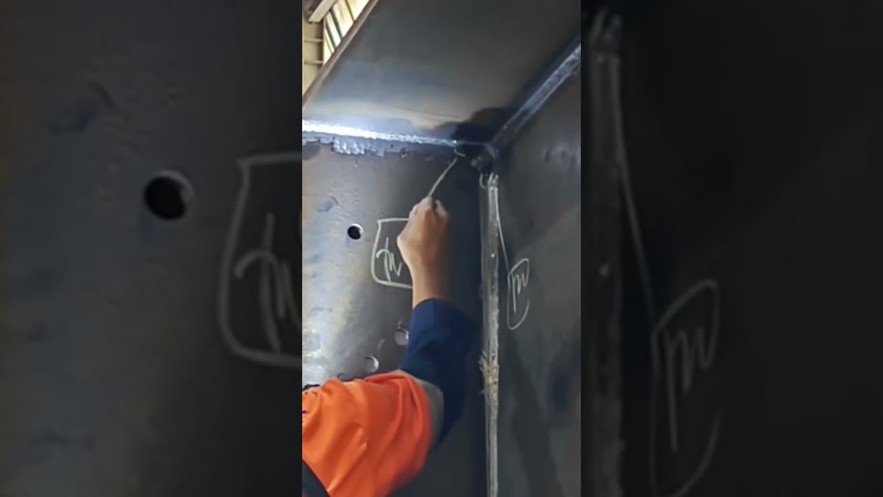 Weld visual inspection! #welding #ndt #weldingprocess