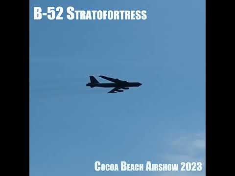 B-52 Fly-by at Cocoa Beach, Florida