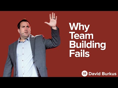 Why team building fails
