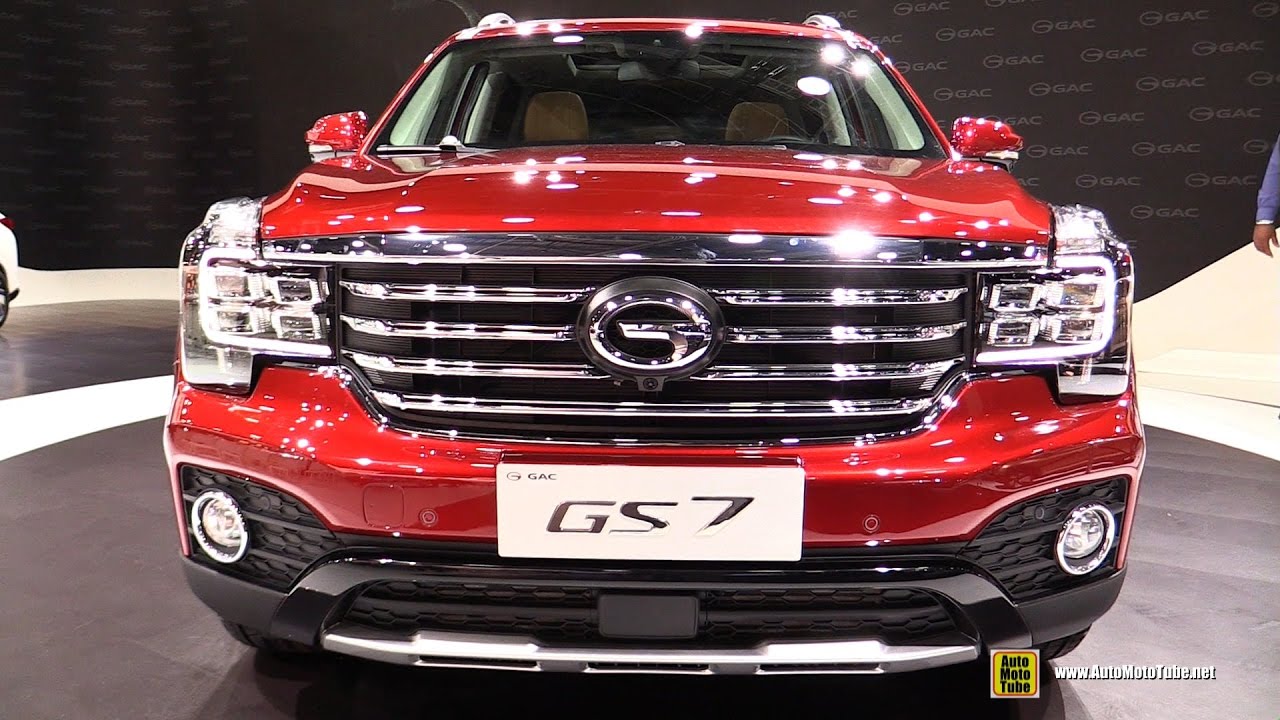 Chinese Automaker GAC Invades 2017 Detroit Auto, GS7 Looks Good ...