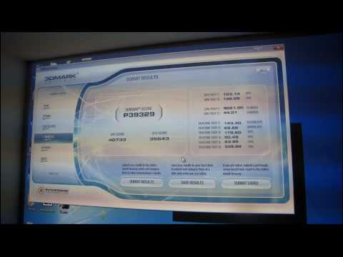 3D Mark Vantage Score With 4-way SLI GeForce GTX 480 & Core i7 980X @ 4.0GHz Linus Tech Tips