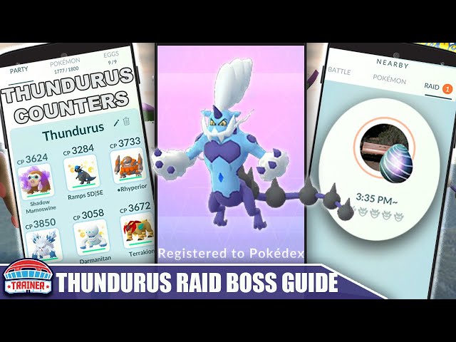 How to solo defeat Therian Forme Thundurus in Pokemon GO 5-star raids