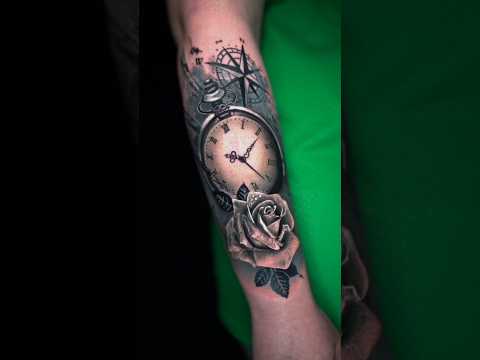 Compass Rose Tattoo Design π#shorts
