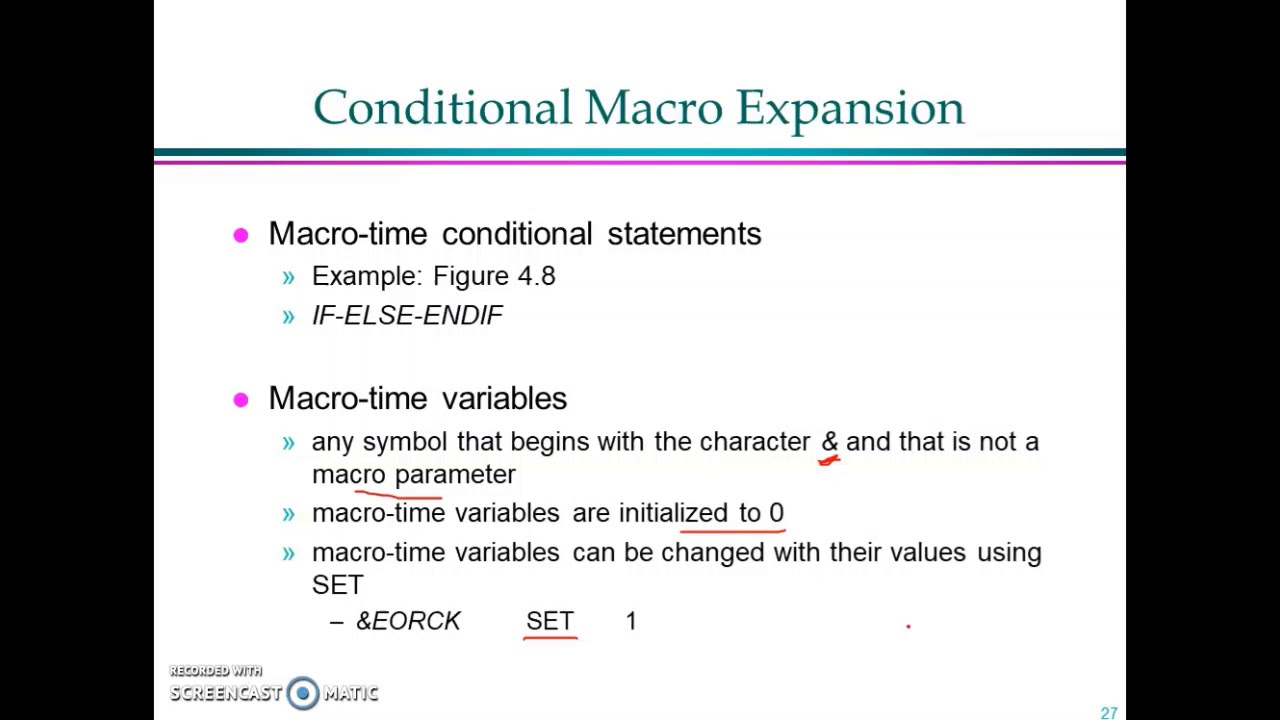 Macroprocessor - Machine Independent Features