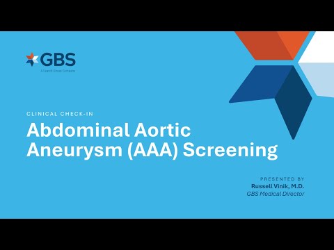 Clinical Check-In: Abdominal Aaortic Aneurysm (AAA) Screening