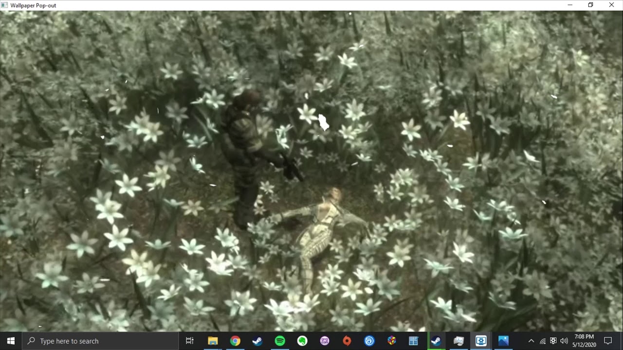 The Flower Patch-Metal Gear Solid 3: Snake Eater-Wallpaper Engine-Duckhorse