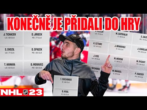 OFICIÁLNÍ SOUPISKY MS JUNIORŮ JSOU KONEČNĚ VE HŘE! | NHL 23 | XBOX