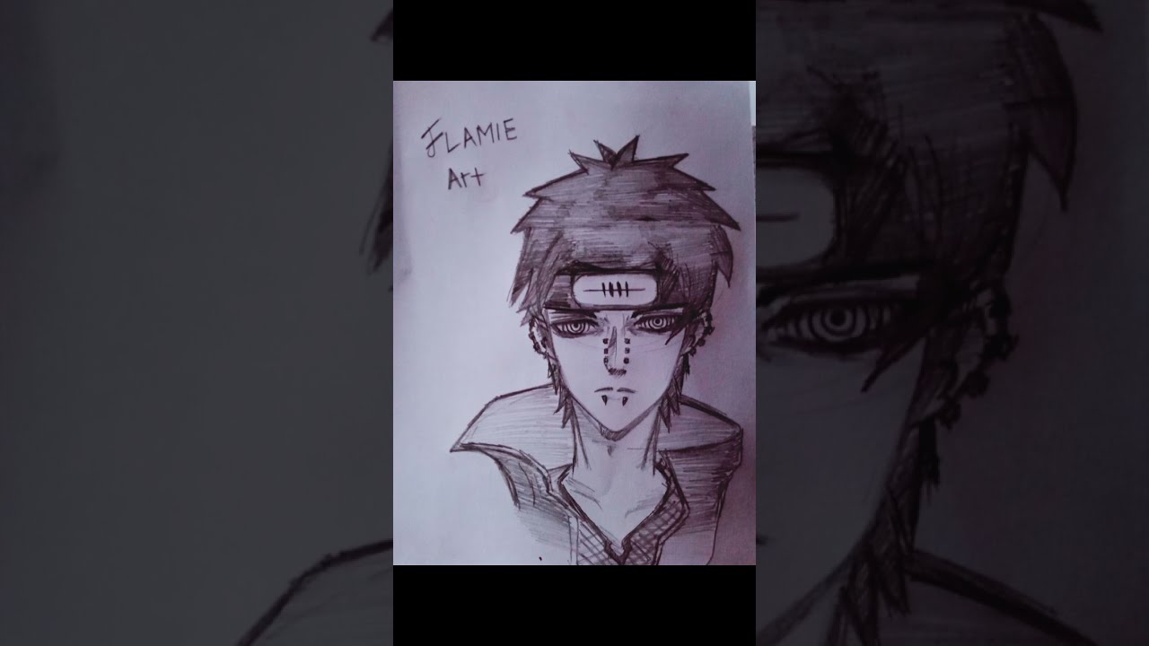 Drawing Pain from Naruto