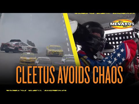 Cleetus McFarland escapes disaster at Talladega | NASCAR