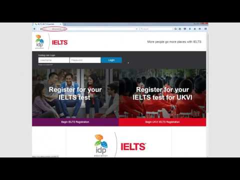 Đăng ký thi IELTS: trực tuyến ở IDP