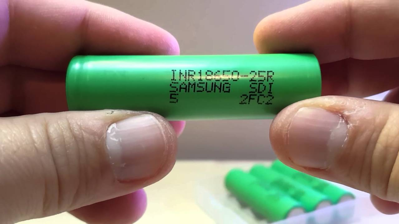 3.7V 2500mAh 18650 Rechargeable Li-ion Battery from GearBest.com