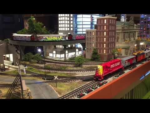 Three Level Custom Layout – TrainDame Blog Station