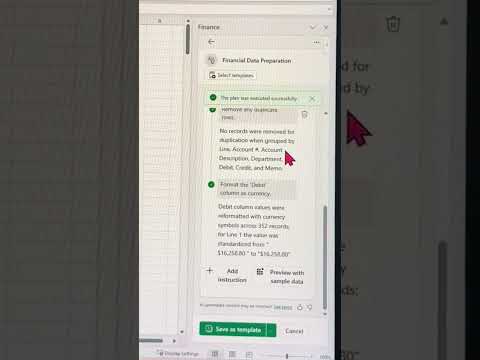 Excel Finance Copilot: Auto-Format Sheets