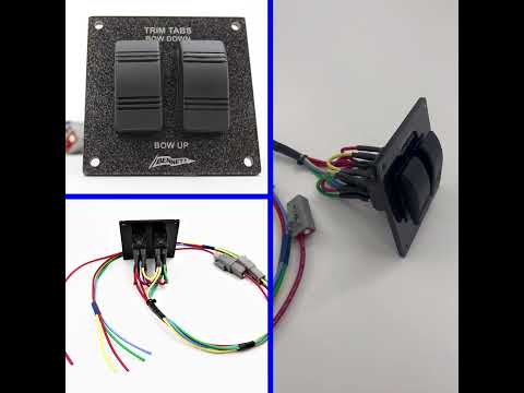 FP Marines NEW Pre-Wired Trim Tab Panels for Bennett & Lenco