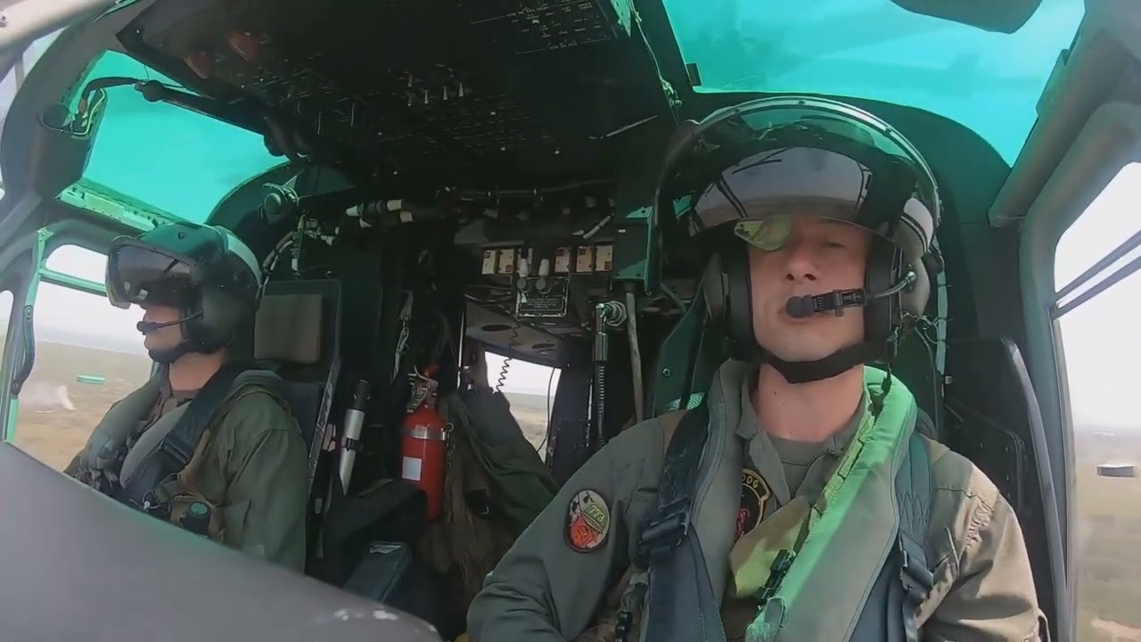 Cockpit View of U.S. Marines conducting Close Air Support in Rio