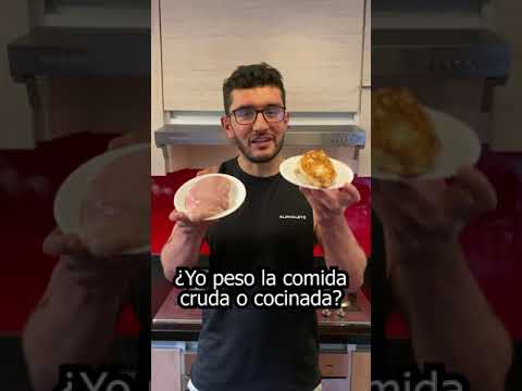 ¿Cómo debes PESAR LOS ALIMENTOS?