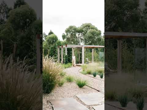 Stone mulch #backyardoasis #gardendesign #gardenmulch #gardendesigner #gardening #droughttolerant